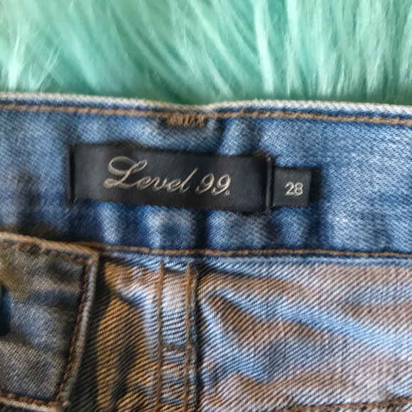 Level 99 | Shorts | Level 99 Light Blue Denim Shorts 28 | Poshmark